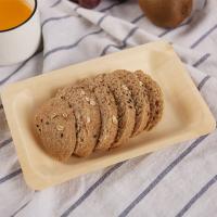 China OEM Dessert Wooden Rectangular Plates , Sustainable Bamboo Disposable Plates for sale