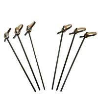 China Biodegradable Bamboo Knot Picks 9cm 10cm 12cm Multicolor Party Toothpicks for sale
