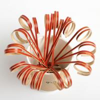 China Bamboo Smooth Biodegradable Disposable Tableware Cocktail Picks With Looped Knot for sale
