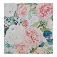 China OEM Odorless Floral Paper Napkins 33x33cm Eco Friendly Virgin Wood Pulp 24 Sheets for sale