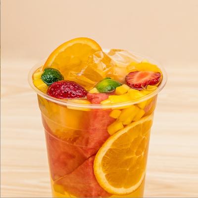 China Disposable Biodegradable 12oz PLA Cold Drink Cups Compostable Plastic Cups 1000pcs for sale