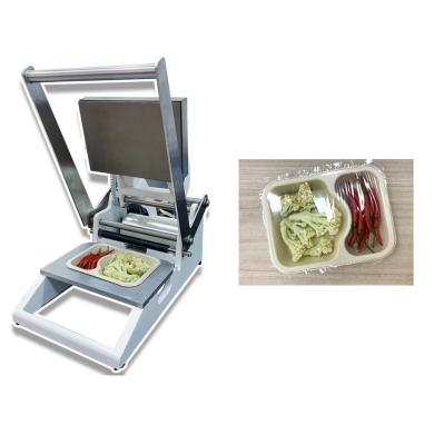 China PET PLA Coated Bagasse Tray 200x150mm Sealable Meat Tray for Supermarkets for sale