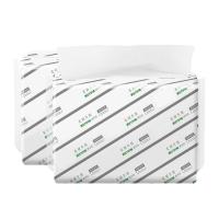China Hotel Sustainable Multi Fold Paper Towels Odorless White Color for sale