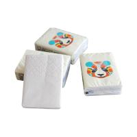 China Mini Pocket Disposable Facial Tissue Unbleached Virgin Bamboo Pulp Material for sale