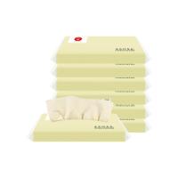 China Biodegradable Eco Friendly Facial Tissue Unbleached V Fold Travel Size for sale