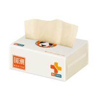 China OEM Bamboo Pulp Ultra Soft Facial Tissues Unbleached Environmentally Friendly for sale
