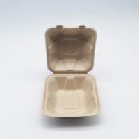 China Eco Friendly Food Biodegradable Bagasse Tableware Sugarcane Containers For Camping for sale