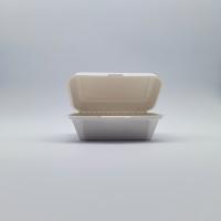 China 600ml Lunch Biodegradable Bagasse Tableware Disposable Takeaway Containers for sale