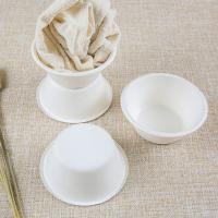 China Ice Cream 8oz Biodegradable Bagasse Tableware Disposable Paper Bowls for sale