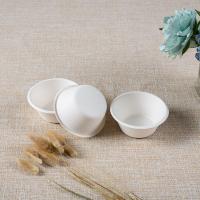 China Ice Cream 8oz Biodegradable Bagasse Tableware Disposable Paper Bowls for sale