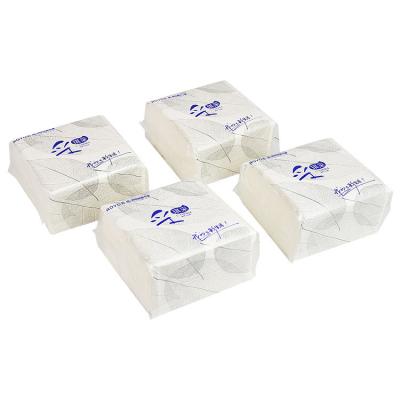 China 2 Ply White Paper Napkins Serviettes Virgin Bamboo Pulp Material for sale