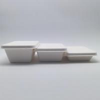 China Restaurant Eco Friendly Disposable Bento Box Biodegradable Oilproof for sale