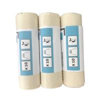 China Compostable Trash Bags 13 Gallon Biodegradable Garbage Bags Leakproof Kitchen Bin Liners for sale