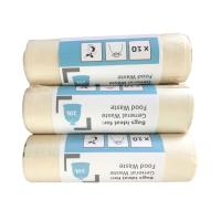 China Compostable Trash Bags 13 Gallon Biodegradable Garbage Bags Leakproof Kitchen Bin Liners for sale