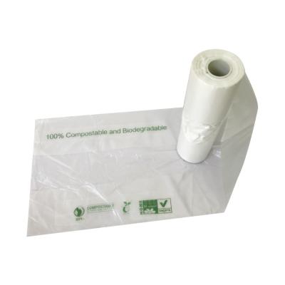 China Recyclable Biodegradable Rubbish Bags , Nontoxic Small Compostable Trash Bags for sale