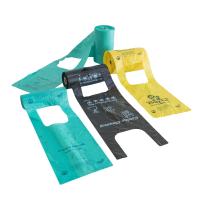China OEM 45 Gallon Biodegradable Garbage Bags Multicolor For Dog Poop for sale
