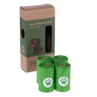 China Multicolor Compostable Dog Poop Bags 100 Biodegradable 90 Days Decomposition for sale