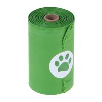 China Heavy Duty Biodegradable Dog Waste Bags Leakproof 90 Days Decomposition Custom Size for sale