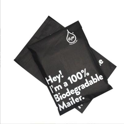 China Waterproof PLA Compostable Shipping Bags 13 Gallon Biodegradable Self Adhesive Mailers for sale