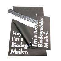 China Waterproof PLA Compostable Shipping Bags 13 Gallon Biodegradable Self Adhesive Mailers for sale
