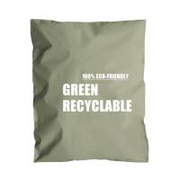 China Nontoxic Compostable Poly Mailers 100% Biodegradable Shipping Bags 180 Days for sale