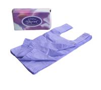 China Compostable T-Shirt Garbage Bags 13 Gallon Biodegradable Fragranced Diaper Sacks for sale