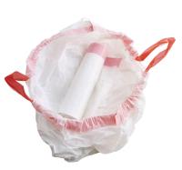 China Eco Friendly Drawstring Trash Bags , Multicolor Tall Kitchen Trash Bags for sale
