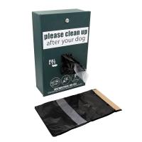 China Pull Strap nontoxic Pet Waste Station Bags PLA Material 25L 50L for sale