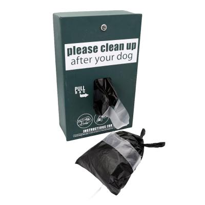 China Pull Strap nontoxic Pet Waste Station Bags PLA Material 25L 50L for sale