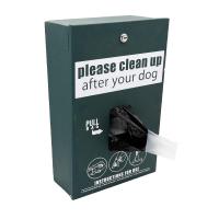 China Pull Strap nontoxic Pet Waste Station Bags PLA Material 25L 50L for sale