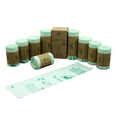China Green Biodegradable Food Scrap Bags for sale