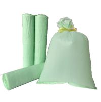China Green Biodegradable Food Scrap Bags for sale