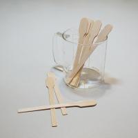 China Wooden Round Biodegradable Cutlery Coffee Stirrer Sustainable for sale
