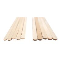China Natural Birch Wood Coffee Stir Sticks 100mm 2mm Individually Wrapped Disposable Biodegradable for sale