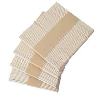 China Biodegradable Wood Popsicle Sticks 114x10x2mm Natural Birch Ice Cream Craft Sticks for sale