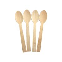 China Durable 6.7 Inch Biodegradable Disposable Cutlery Bamboo Eco Friendly for sale
