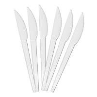 China White Biodegradable Plastic Cutlery , Compostable Eco Friendly Disposable Cutlery for sale