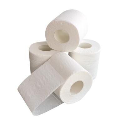 China 4 Ply Odorless Biodegradable Paper Towel Bath Tissue Eco Friendly for sale