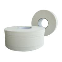 China Practical Jumbo Roll Bathroom Tissue , Compostable Jumbo Toilet Rolls 2 Ply for sale