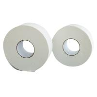 China Practical Jumbo Roll Bathroom Tissue , Compostable Jumbo Toilet Rolls 2 Ply for sale