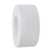 China 92x115mm Jumbo Roll Toilet Paper 2-Ply Biodegradable Bamboo Toilet Tissue 500g for sale