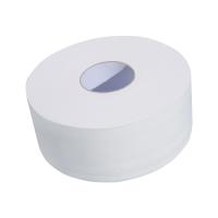 China 92x115mm Jumbo Roll Toilet Paper 2-Ply Biodegradable Bamboo Toilet Tissue 500g for sale