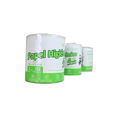China Practical Bamboo Biodegradable Toilet Paper 4 Ply Ultra Soft for sale