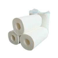China FSC Nontoxic Kitchen Tissue Paper Roll 2 Ply Disposable Durable for sale