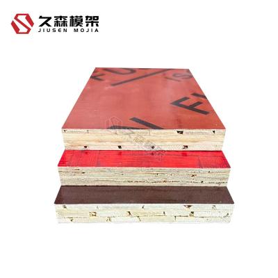 China Anti Deformation Bamboo Plywood Formwork For High Rise Building for sale