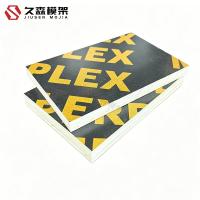 China High Strength Clear Water Coated Black Faced Plywood for Concrete for sale