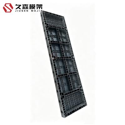 China Custom Black Plastic Steel Formwork 2.5–3mm Contact Surface Plate Thickness for sale