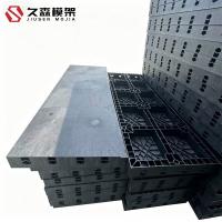 China Custom Black Plastic Steel Formwork 2.5–3mm Contact Surface Plate Thickness for sale