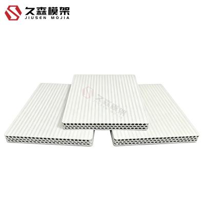 China PP Hollow Construction Formwork Good Smooth Concrete Finish Reusable Many Times Easy To Demold for sale