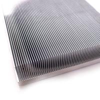 China 1-10mm Base Thickness CNC Processed Fin Aluminum Heat Sink Custom for sale